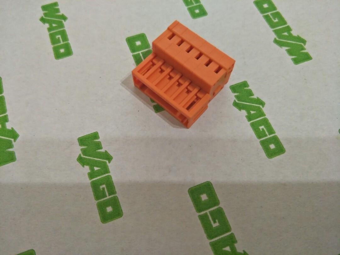 WAGO 孔型連接器 734-336 3.81mm*6極 公 (0.08-1.5mm平方）（AWG14-28)額定160V*10A瞬間300V*10A, 家具及居家用品, 燈飾及風扇, 燈飾在旋轉拍賣