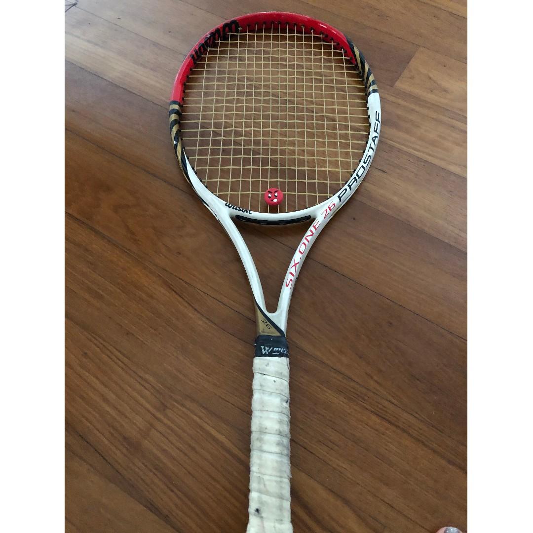 Wilson US Open 26 Tennis Racquet, Sports Equipment, Sports & Games ...