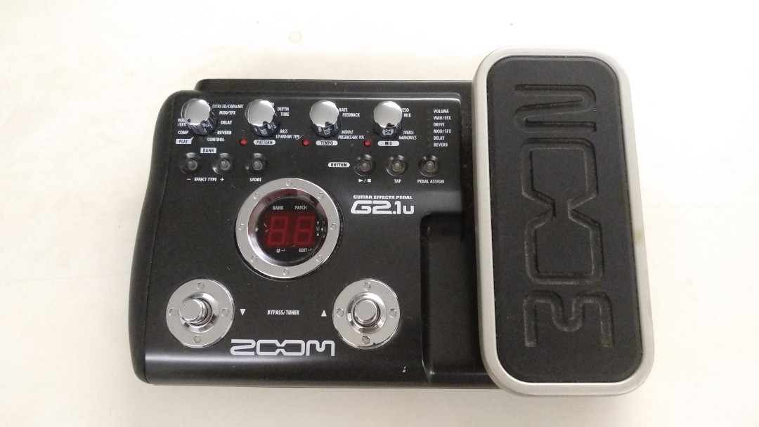 Zoom G2. 1u Guitar Multi-Effect, Hobbies & Toys, Music & Media, Musical ...