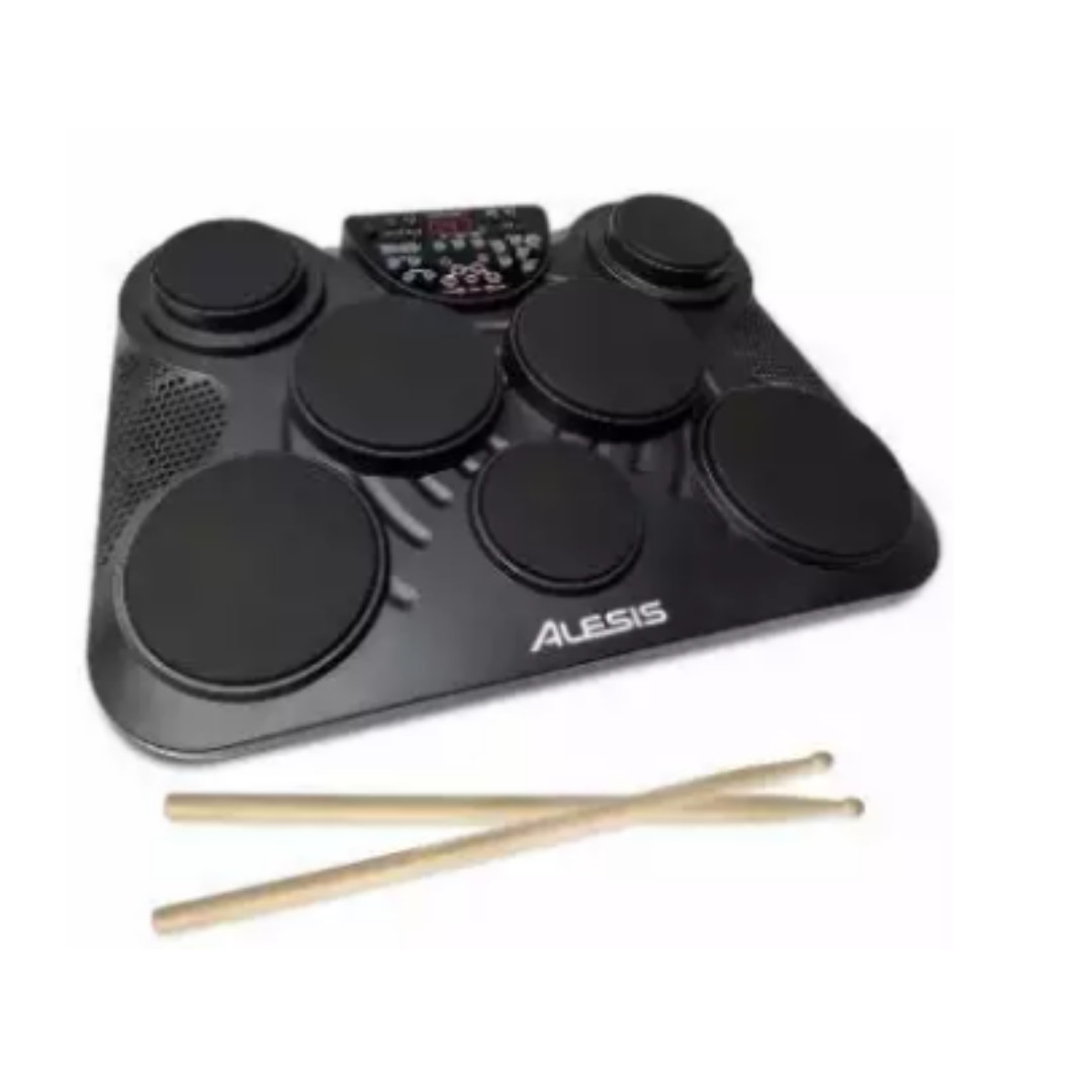 ALESIS 7-PAD PORTABLE DRUM PAD COMPACT KIT 7, Hobbies & Toys, Music ...