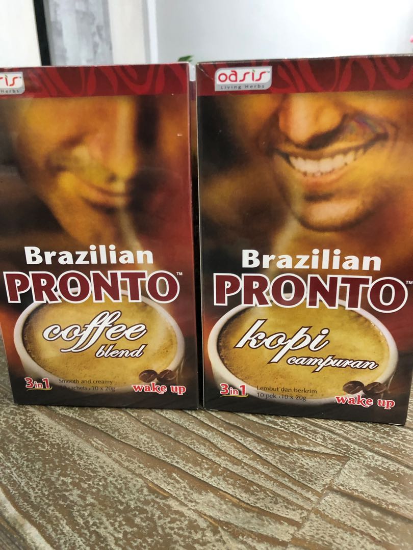 Brazilian Pronto coffee blend, Food & Drinks, Beverages on Carousell