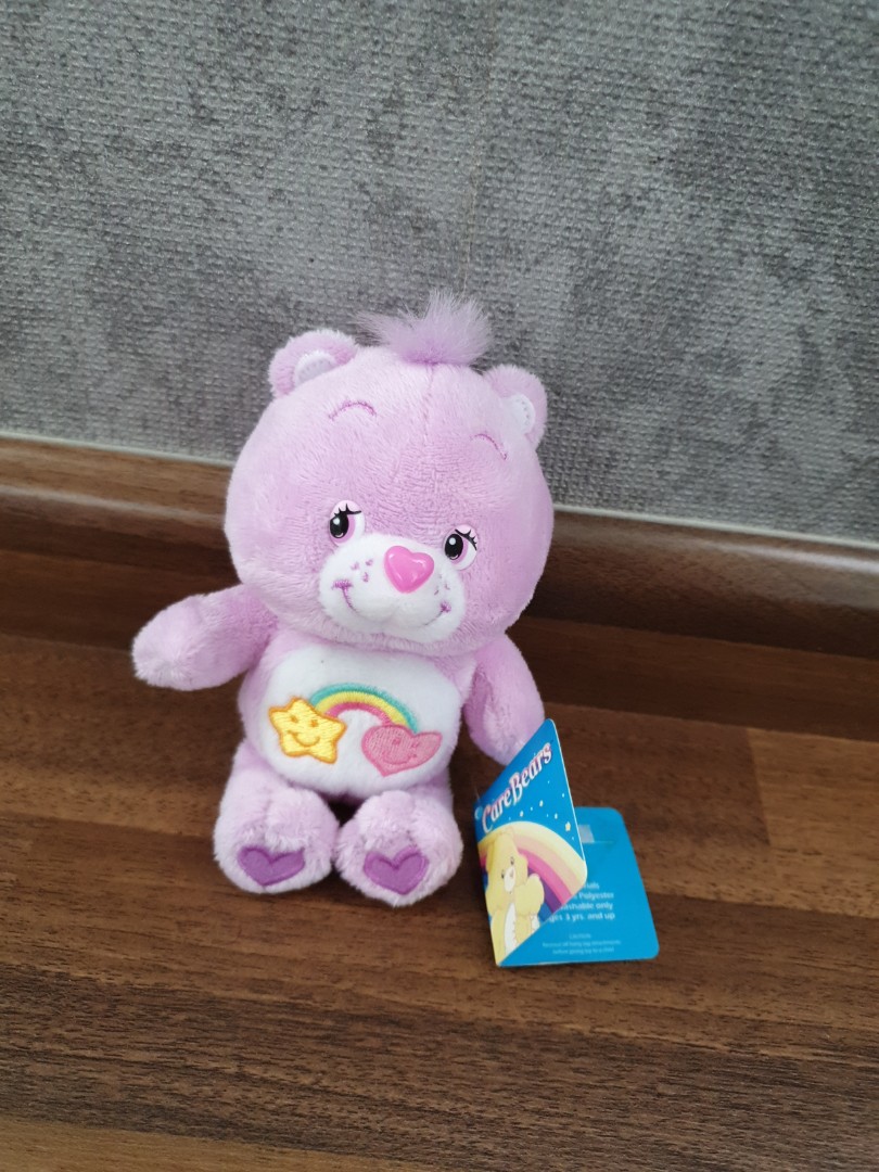 Brand new with tag Care Bear Friendship bear (rainbow), Hobbies & Toys ...