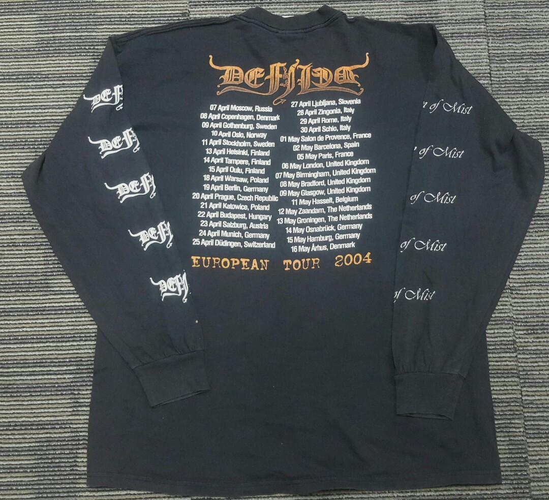 DEFILED - Divination European Tour 2004 ENTOMBED DISMEMBER ANATOMIA BUTCHER ABC, Men's Fashion ...