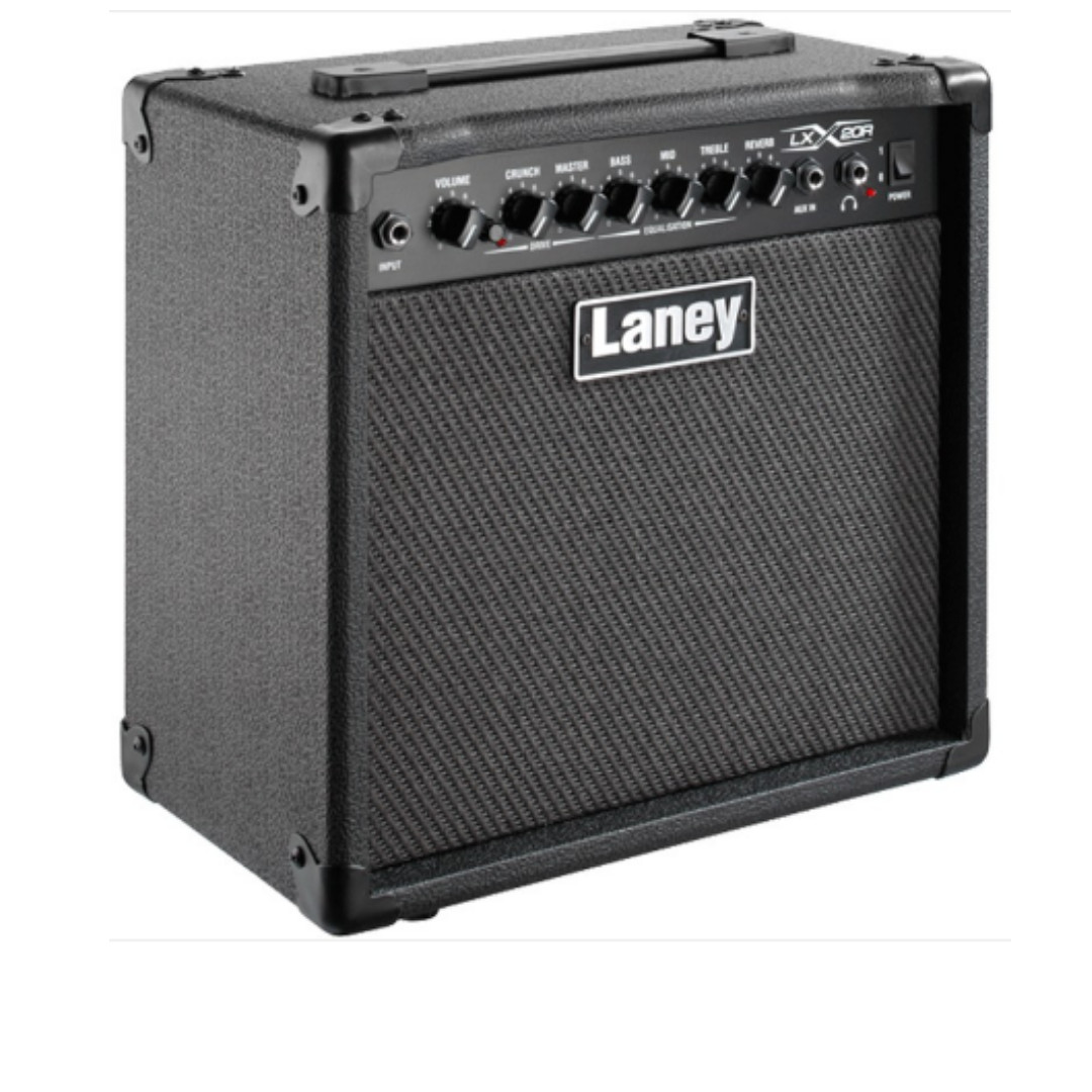 LANEY GUITAR AMPLIFIER WITH REVERB LX20R 20-WATTS, Hobbies & Toys ...