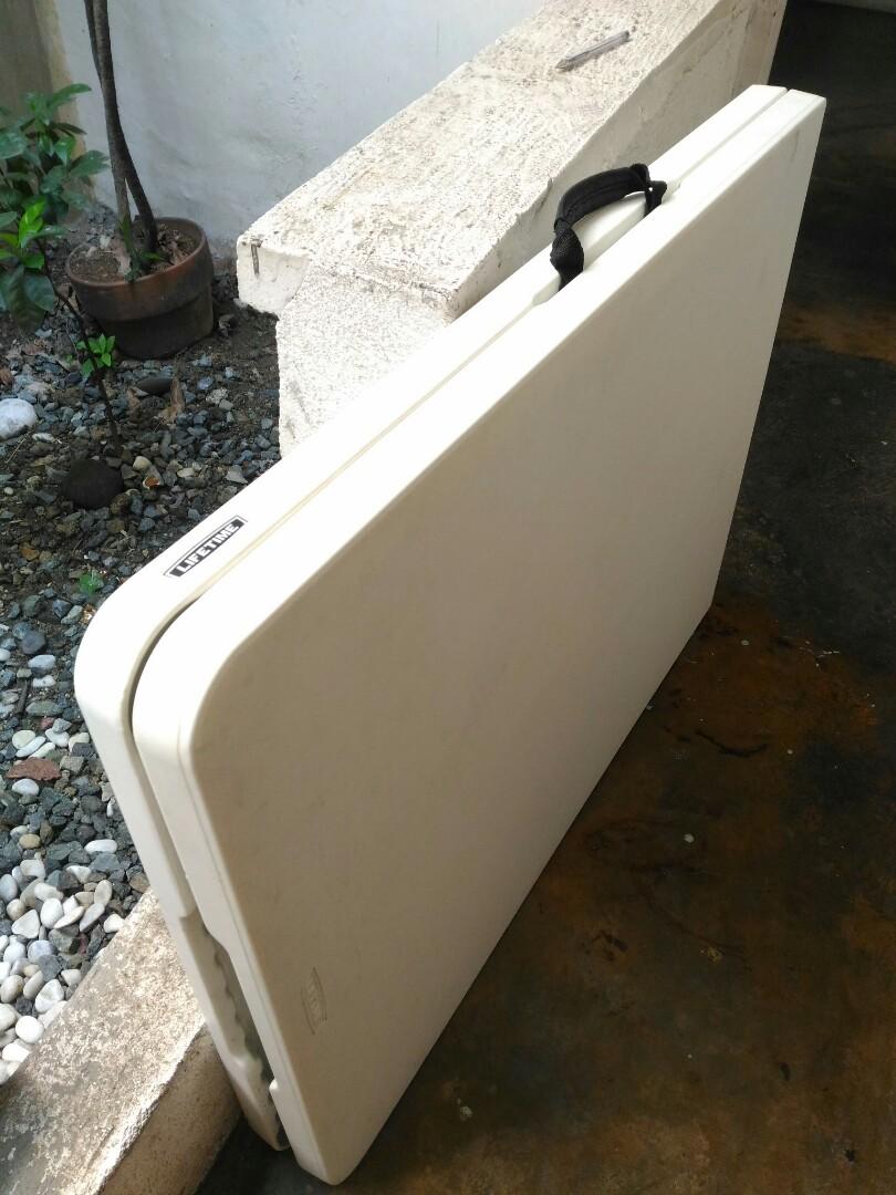 Lifetime folding table, Furniture & Home Living, Office Furniture ...