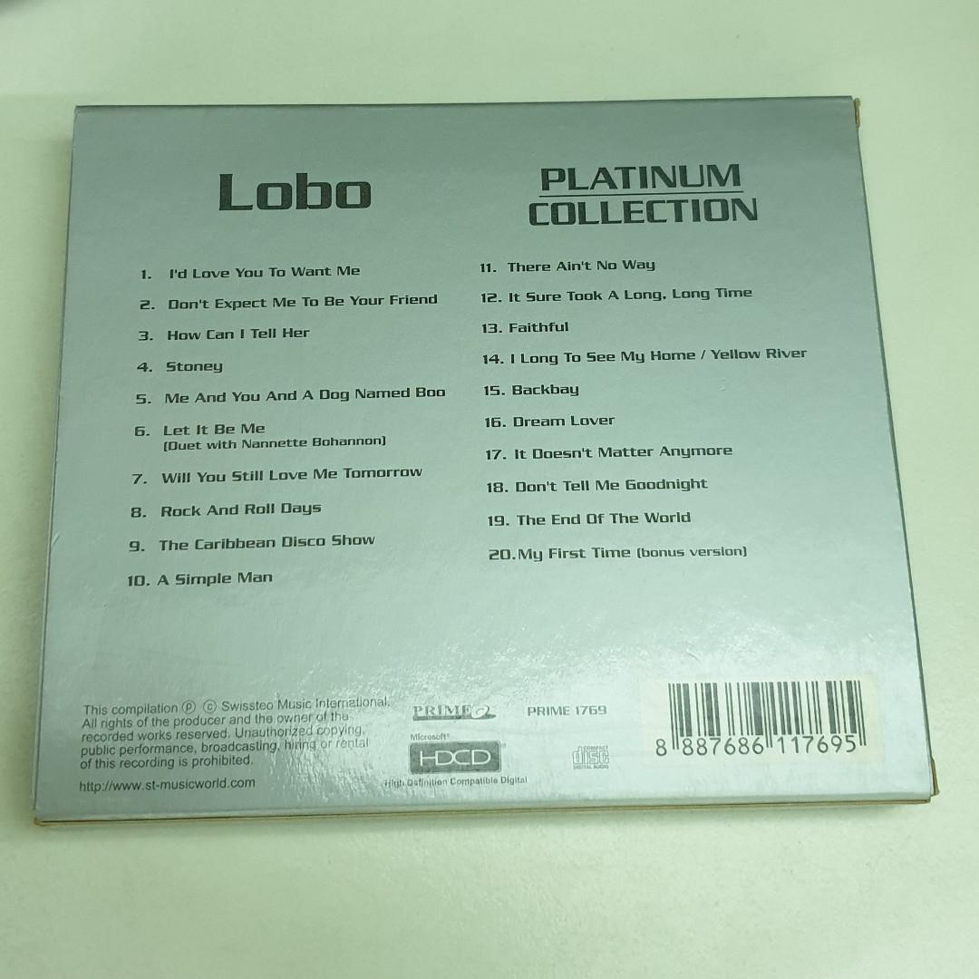 Lobo Platinum Collection CD, Hobbies & Toys, Music & Media, CDs & DVDs ...