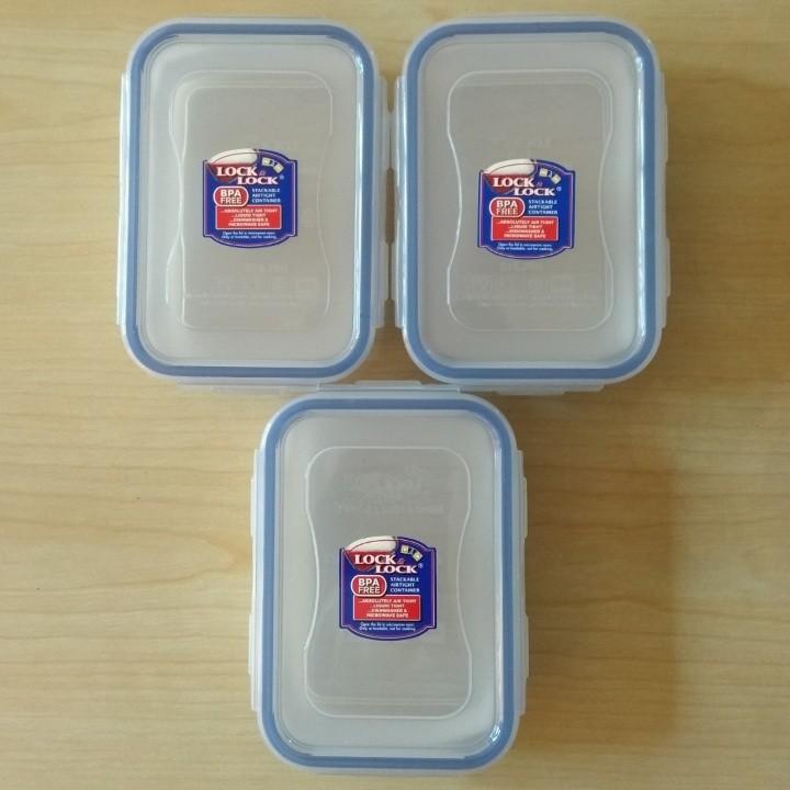 Lock & Lock Stackable Airtight Container, Furniture & Home Living ...