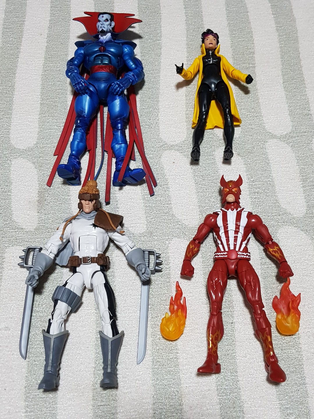 Marvel Legends Mr. Sinister Jubilee Shatterstar Sunfire, Hobbies & Toys ...