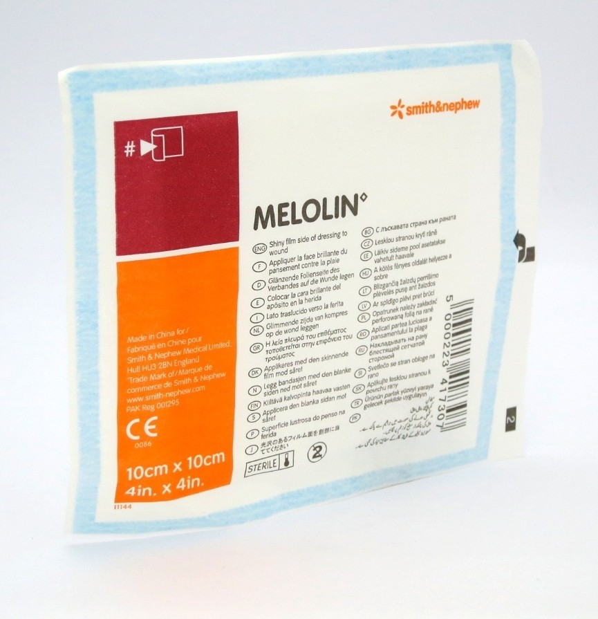 Melolin wound dressing 10 x 10 cm Smith & nephew on Carousell