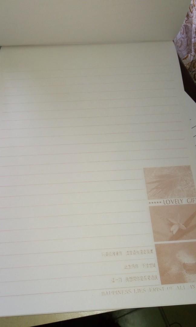 Old school vintage letter writing pads, Hobbies & Toys, Stationery ...