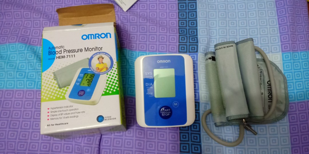 Omron Blood Pressure Monitor, Beauty & Personal Care, Foot Care on ...
