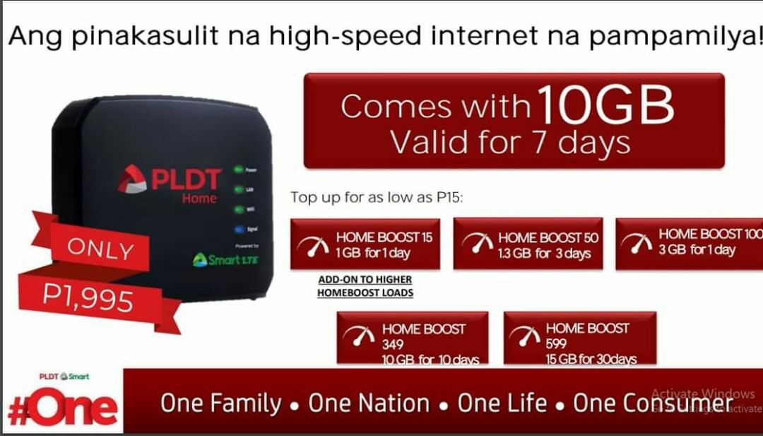 PLDT HOME PREPAID WIFI, Furniture & Home Living, Security & Locks ...