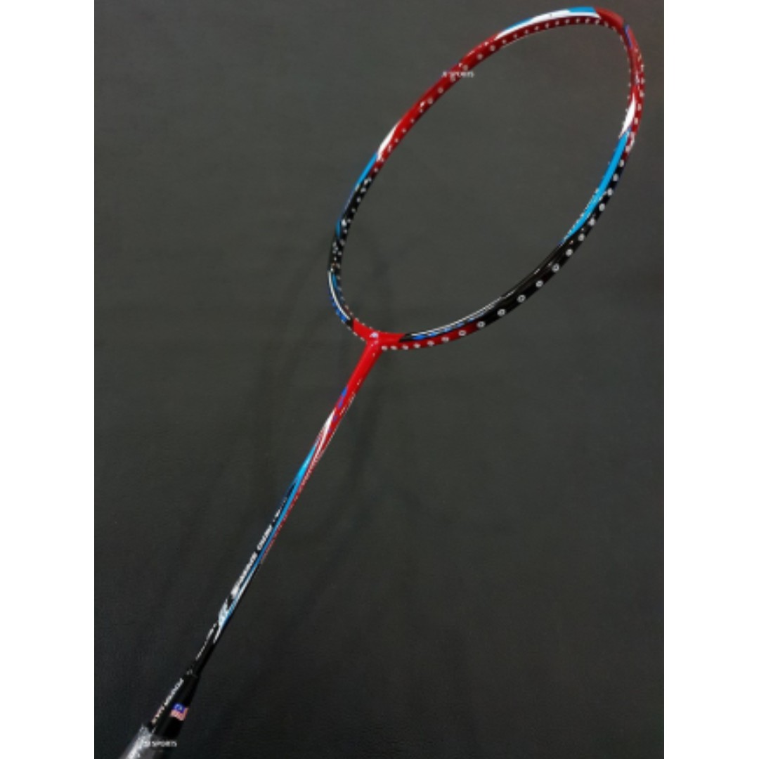 POWER MAX AERO SPEED S RED ORIGINAL - With Strings & Head Light, Sports ...