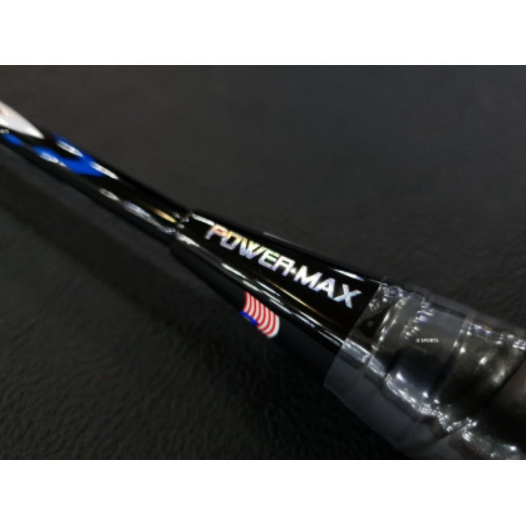 POWER MAX AERO SPEED S RED ORIGINAL - With Strings & Head Light, Sports ...