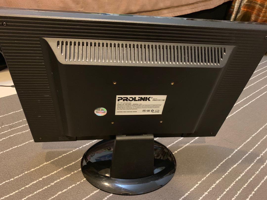 Prolink Computer Monitor, Computers & Tech, Parts & Accessories ...