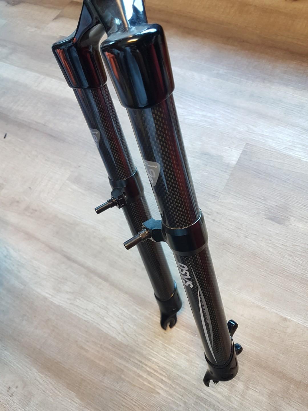 Saso Rigid carbon fork for 26 wheels, Sports Equipment, Bicycles ...