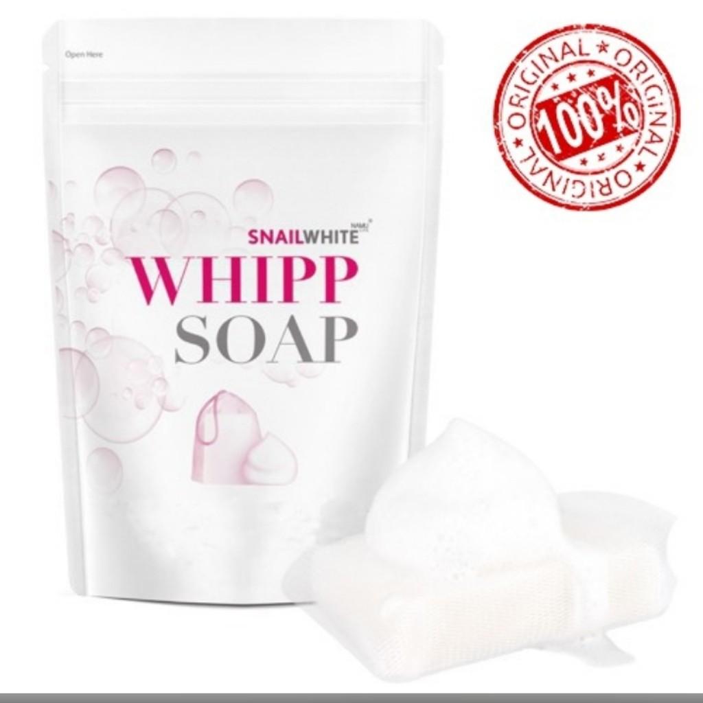Snailwhite whipp soap (AUTHENTIC), Beauty & Personal Care, Face, Face ...
