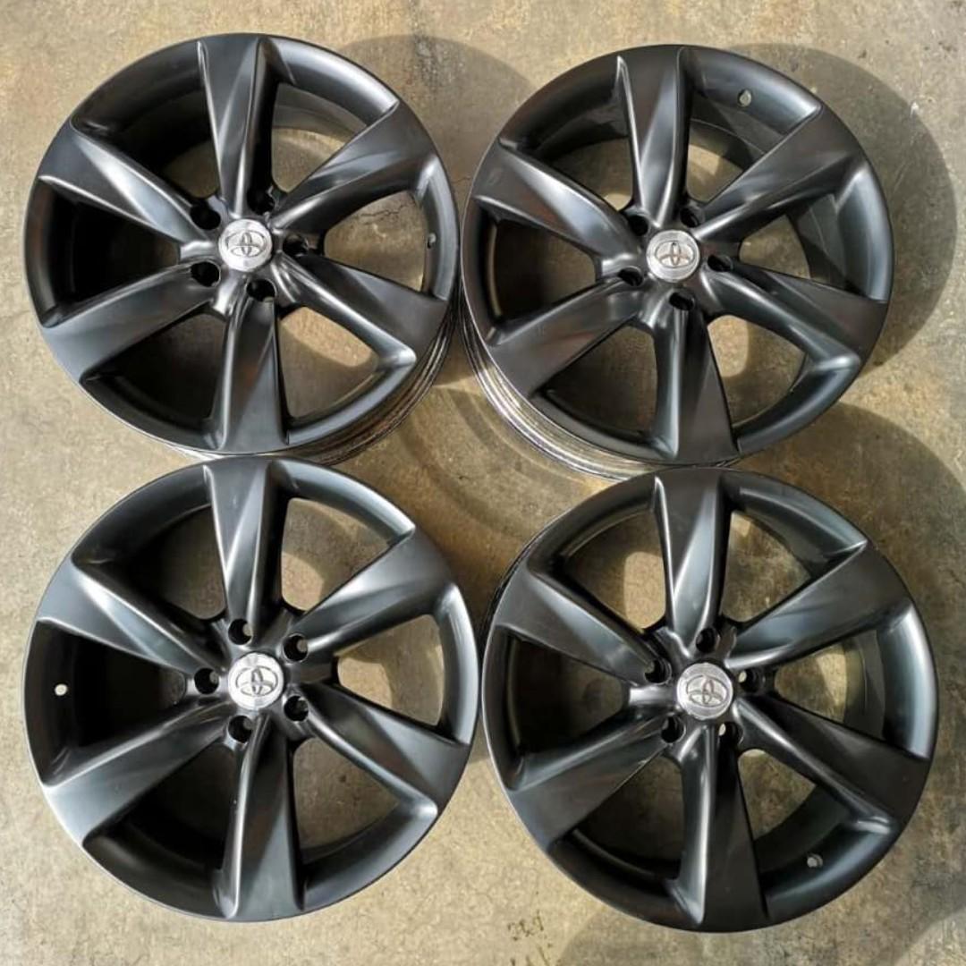 SPORT RIM TOYOTA 18" HARRIER ESTIMA ALPHARD CAMRY, Auto Accessories on ...