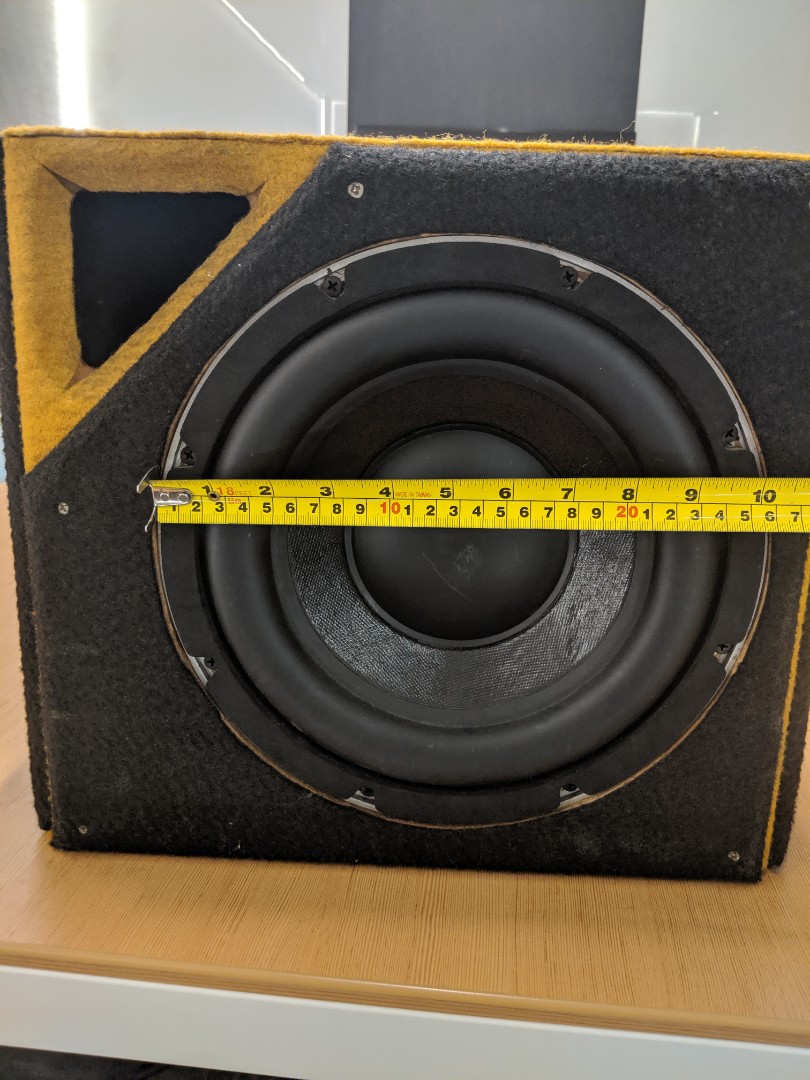 Subwoofer to clear(Custom), Audio, Other Audio Equipment on Carousell