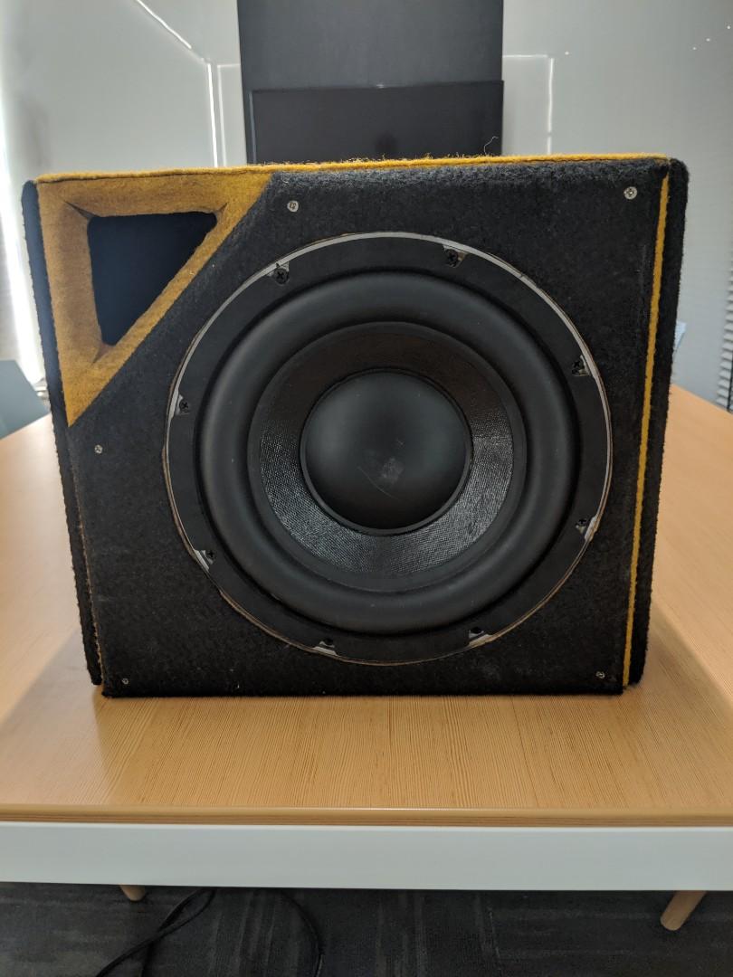 Subwoofer to clear(Custom), Audio, Other Audio Equipment on Carousell