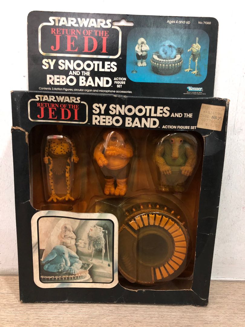 Vintage Star Wars SY Snootles and the Rebo band - MISB, Hobbies & Toys ...