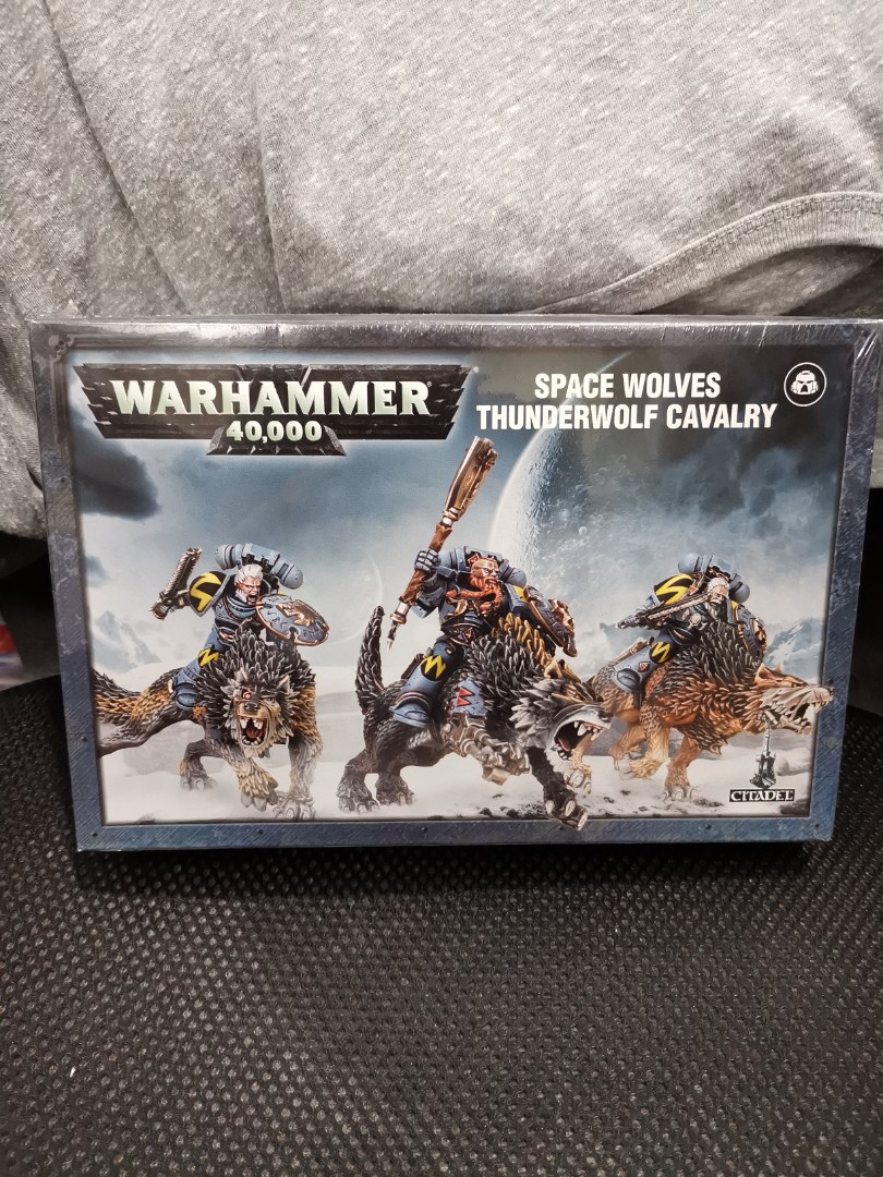 Warhammer 40k Space Wolves Thunderwolf Cavalry, Hobbies & Toys, Toys ...