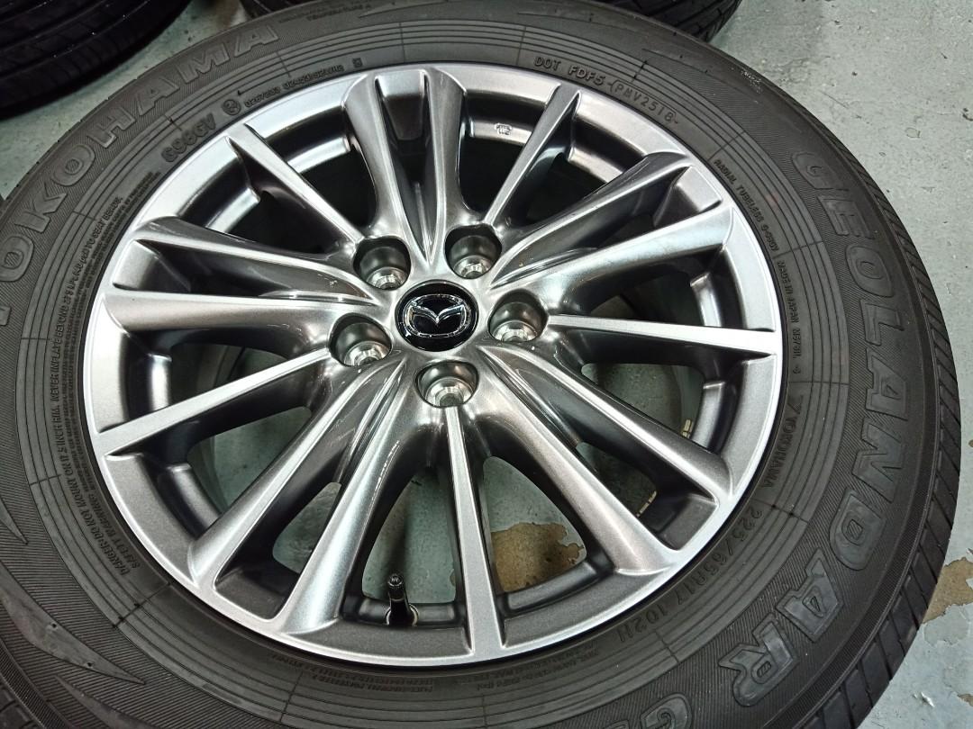 17'' Mazda CX5 ori rim with tyre, Car Accessories, Tyres & Rims on ...