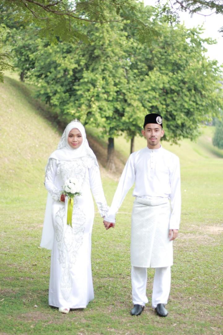 baju sanding & nikah set l/p, Women's Fashion, Dresses & Sets, Evening ...