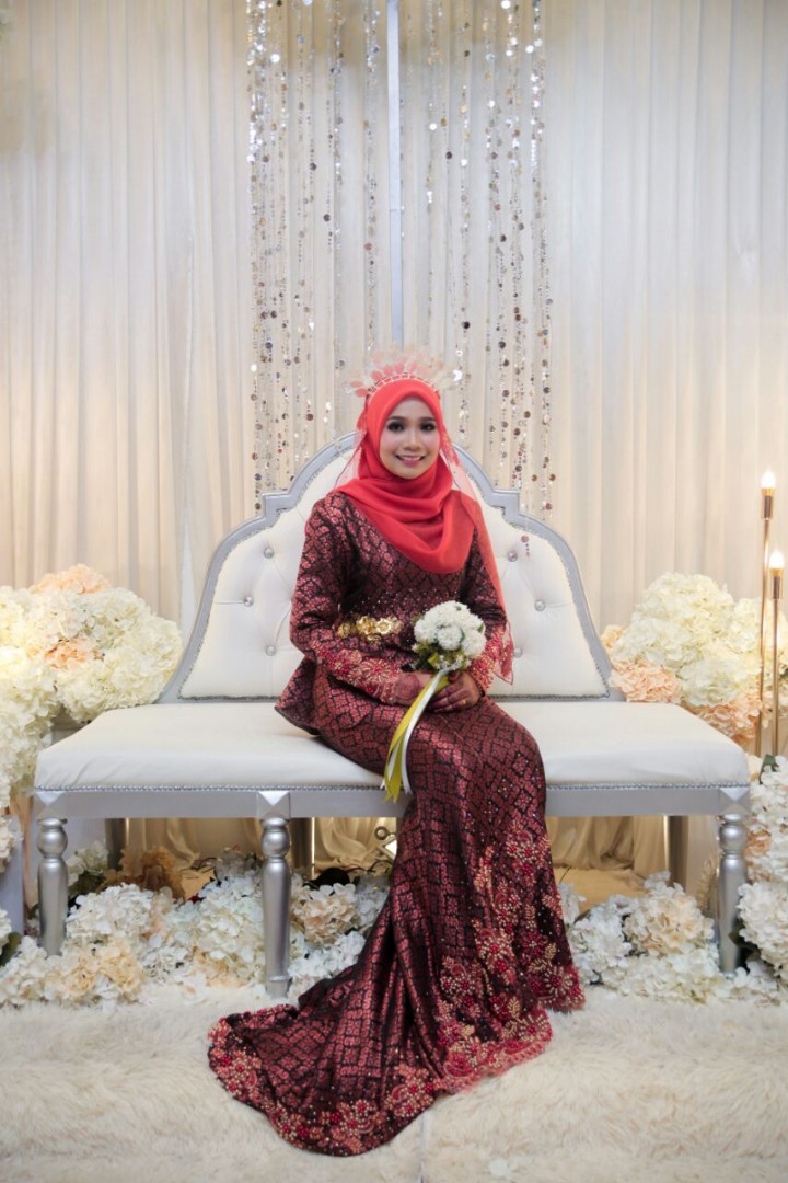 baju sanding & nikah set l/p, Women's Fashion, Dresses & Sets, Evening ...