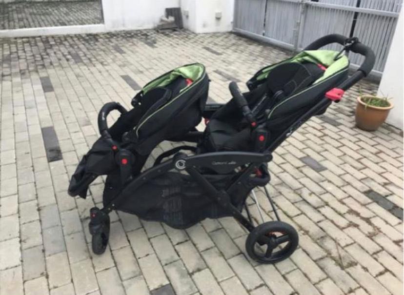 Contours Options Elite Tandem Double Stroller, Babies & Kids, Going Out ...