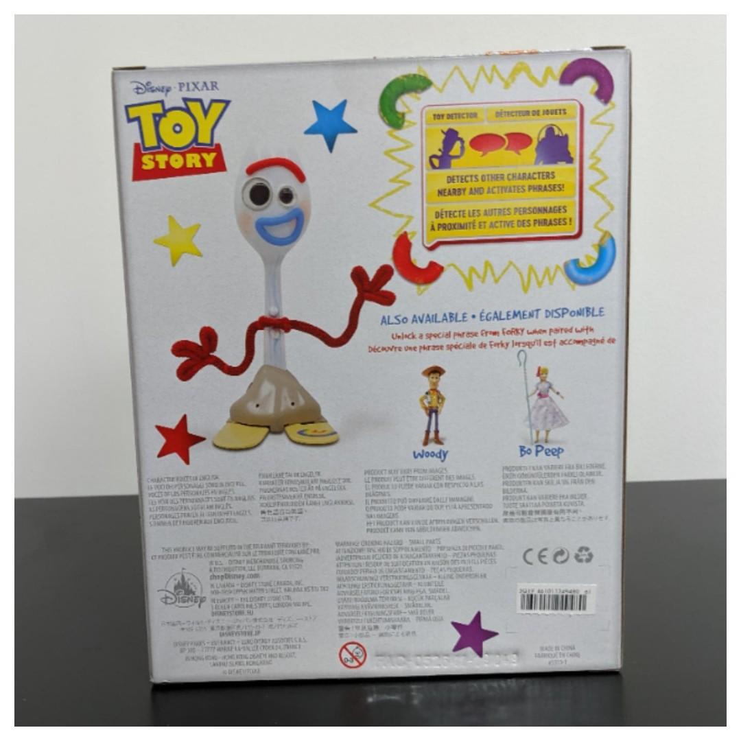 Disney Pixar Toy Story 4 Forky Interactive Talking Action Figure ...