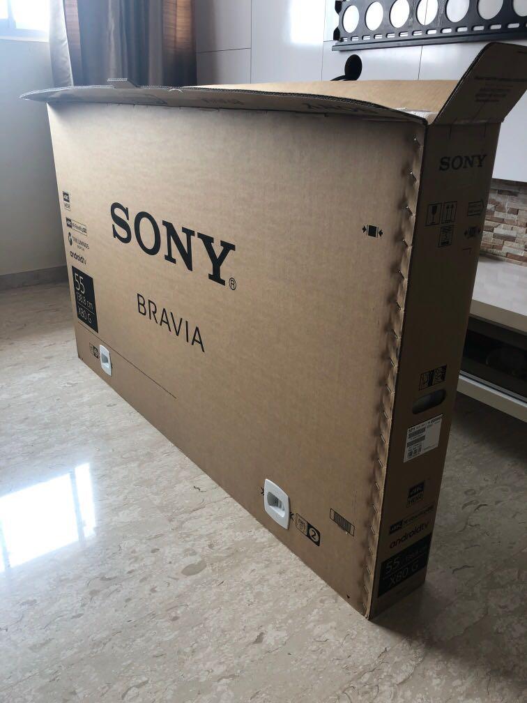 Empty TV box, Everything Else on Carousell