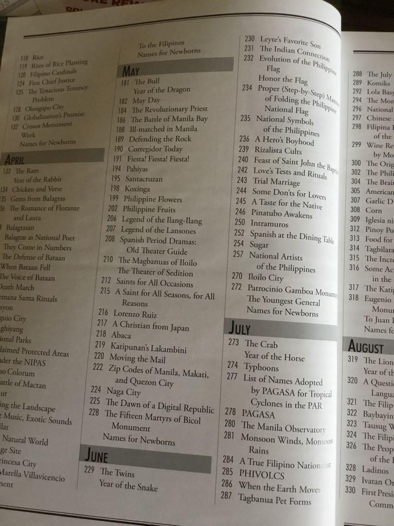 Filway’s Philippine Almanac, Hobbies & Toys, Books & Magazines ...