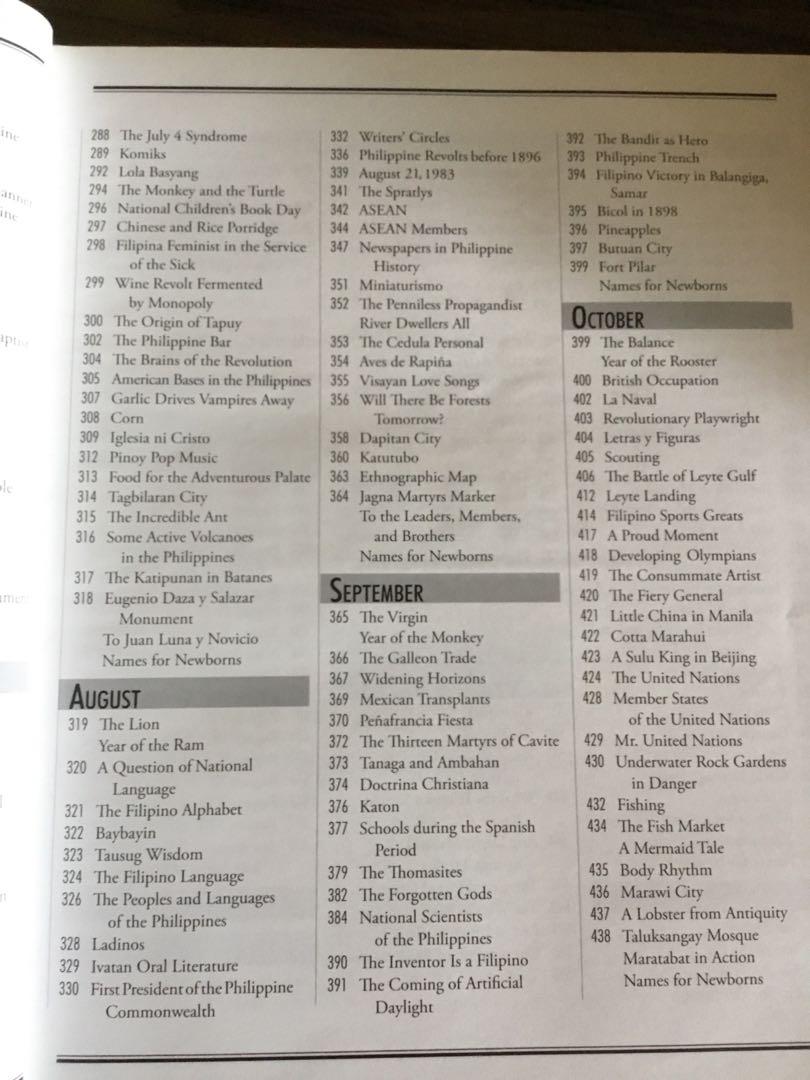 Filway’s Philippine Almanac, Hobbies & Toys, Books & Magazines ...