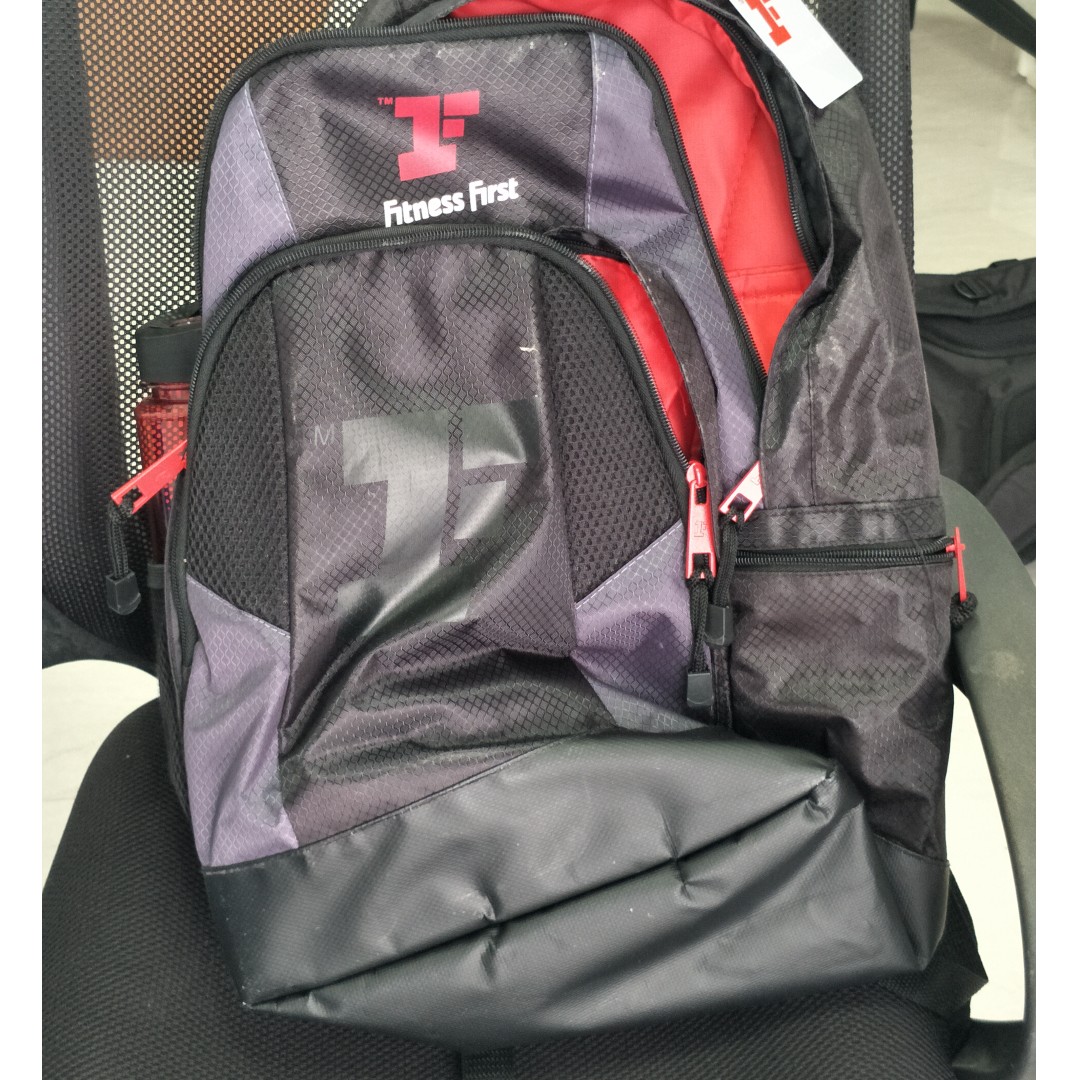 Fitness First Gym Bag & Water bottle, Sports Equipment, Sports & Games ...