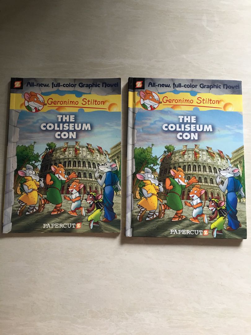 Geronimo Stilton Graphic novel, Hobbies & Toys, Books & Magazines ...