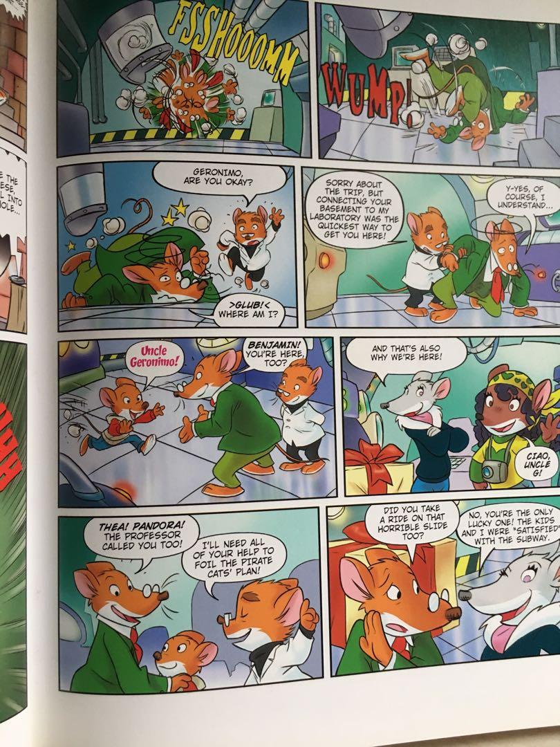 Geronimo Stilton Graphic novel, Hobbies & Toys, Books & Magazines ...