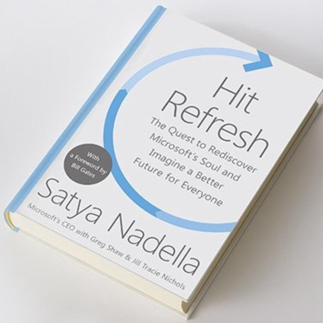 Hit Refresh by Satya Nadella, Hobbies & Toys, Books & Magazines ...