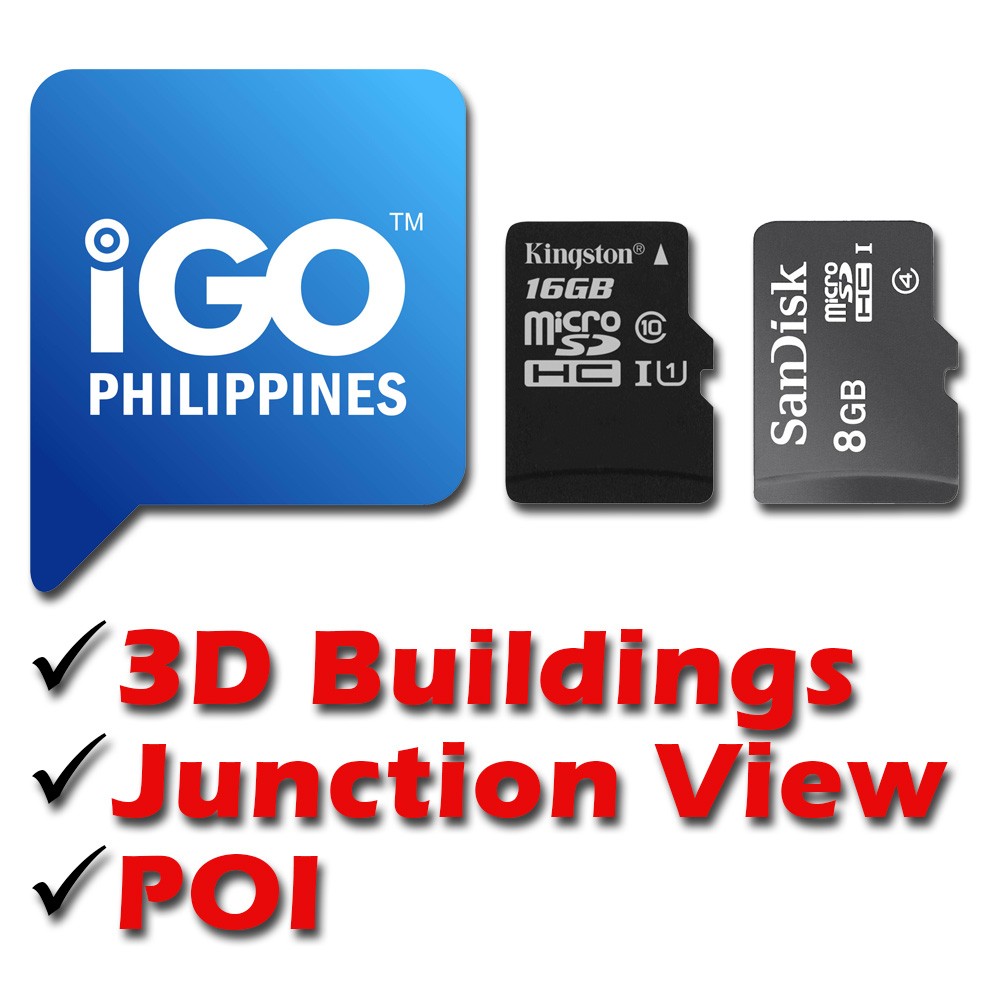 iGO Maps & Philippines 2019.Q4 in SD Card, Computers & Tech, Office ...