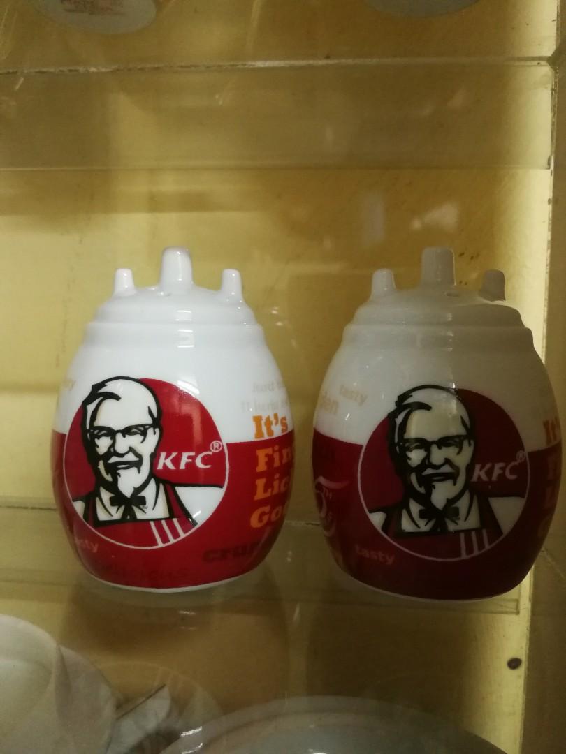 KFC pepper bottle pair, Furniture & Home Living, Home Decor, Vases ...