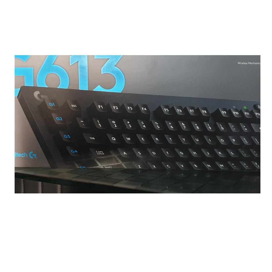 Logitech G613 lightspeed Wireless Gaming Keyboard, Computers & Tech ...