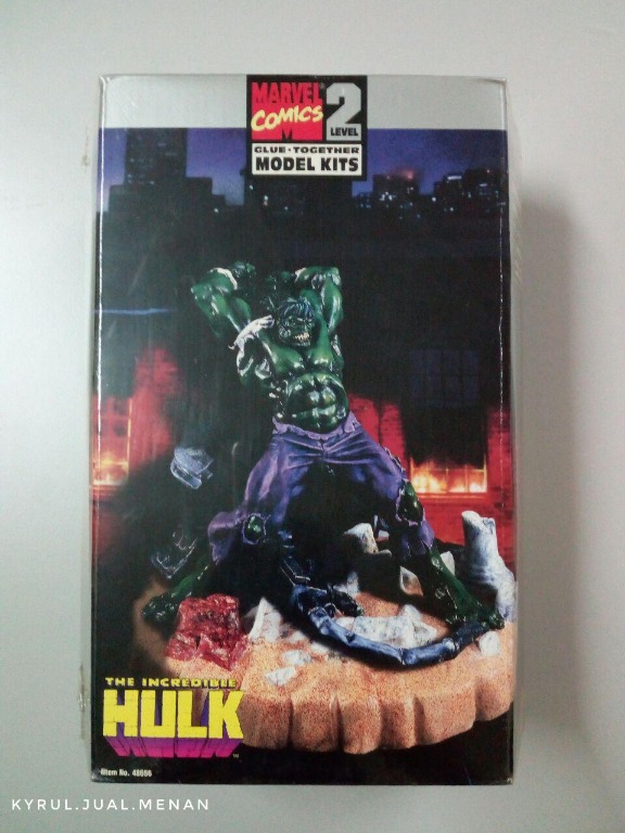 Marvel Comic Hulk Model Kits, Hobbies & Toys, Toys & Games on Carousell