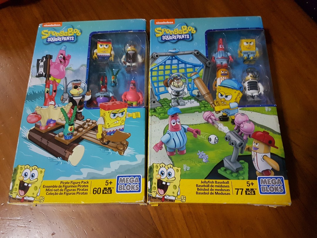 Mega Bloks Spongebob Squarepants, Hobbies & Toys, Toys & Games on Carousell