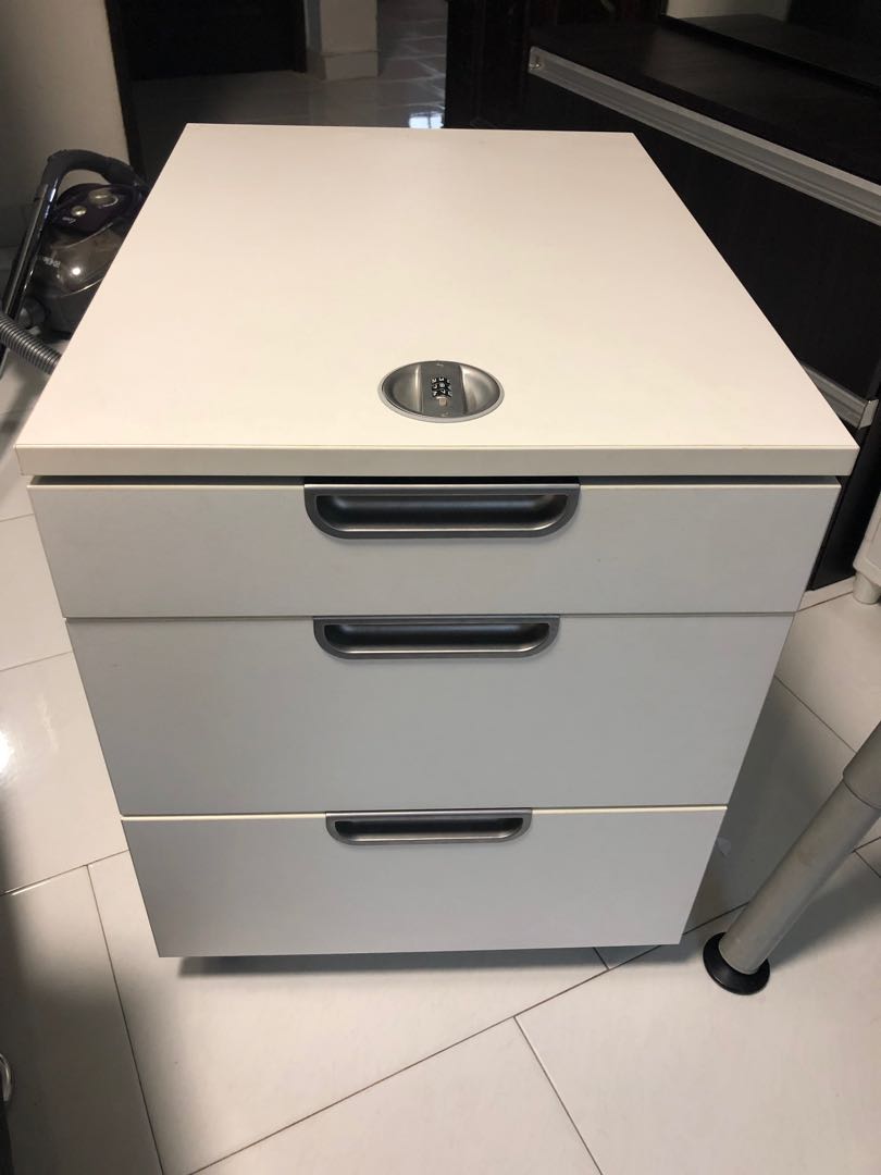 Mobile Pedestal with Number (Ikea), Furniture & Home Living, Furniture ...