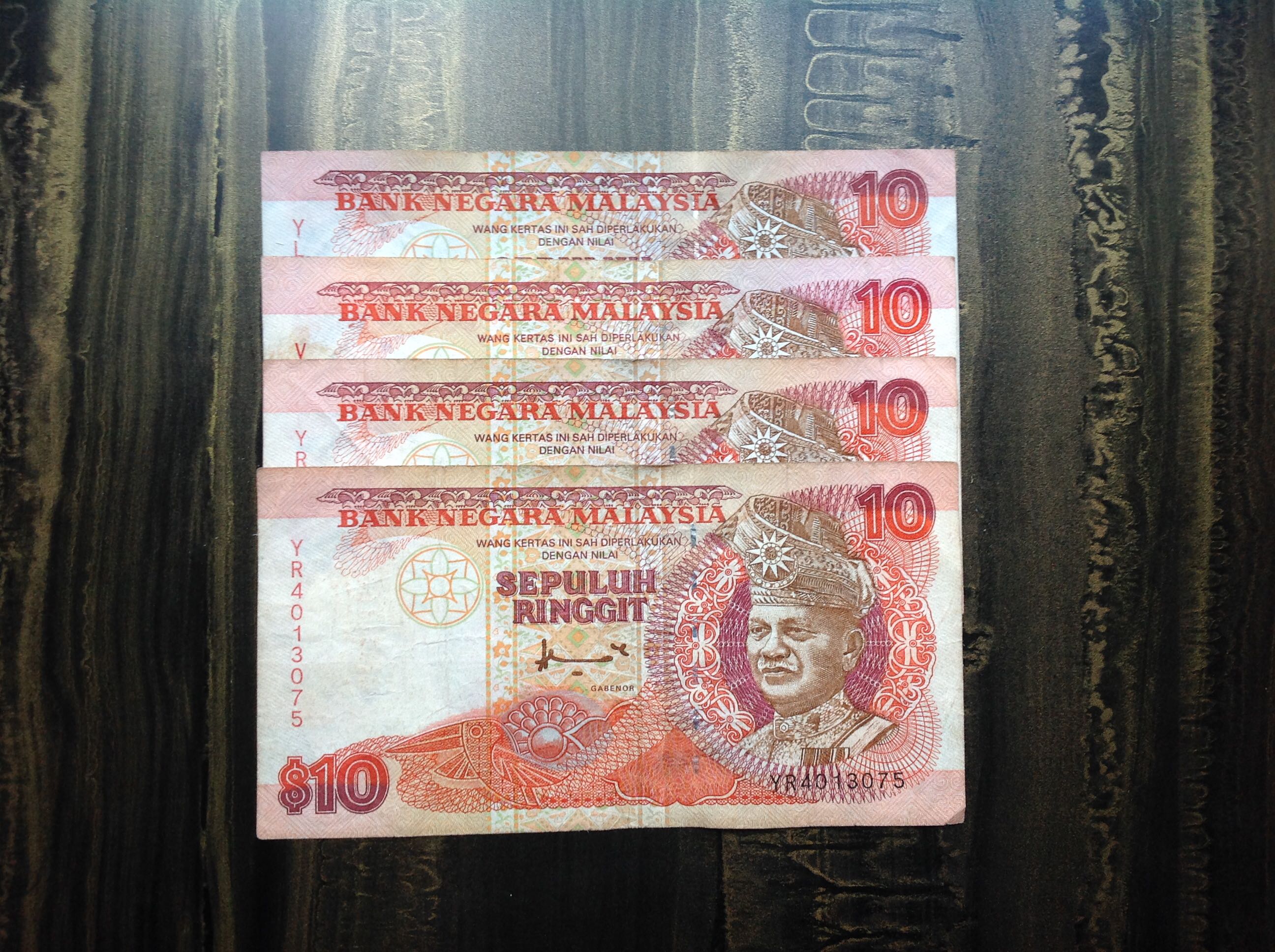 Old Malaysia RM10 Ringgit Paper Banknotes (1986-1995) Rare, Hobbies ...