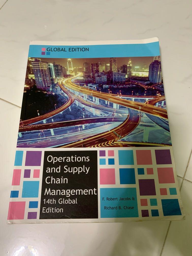 Operations and Supply Chain Management 14th Edition by F.Robert Jacobs ...
