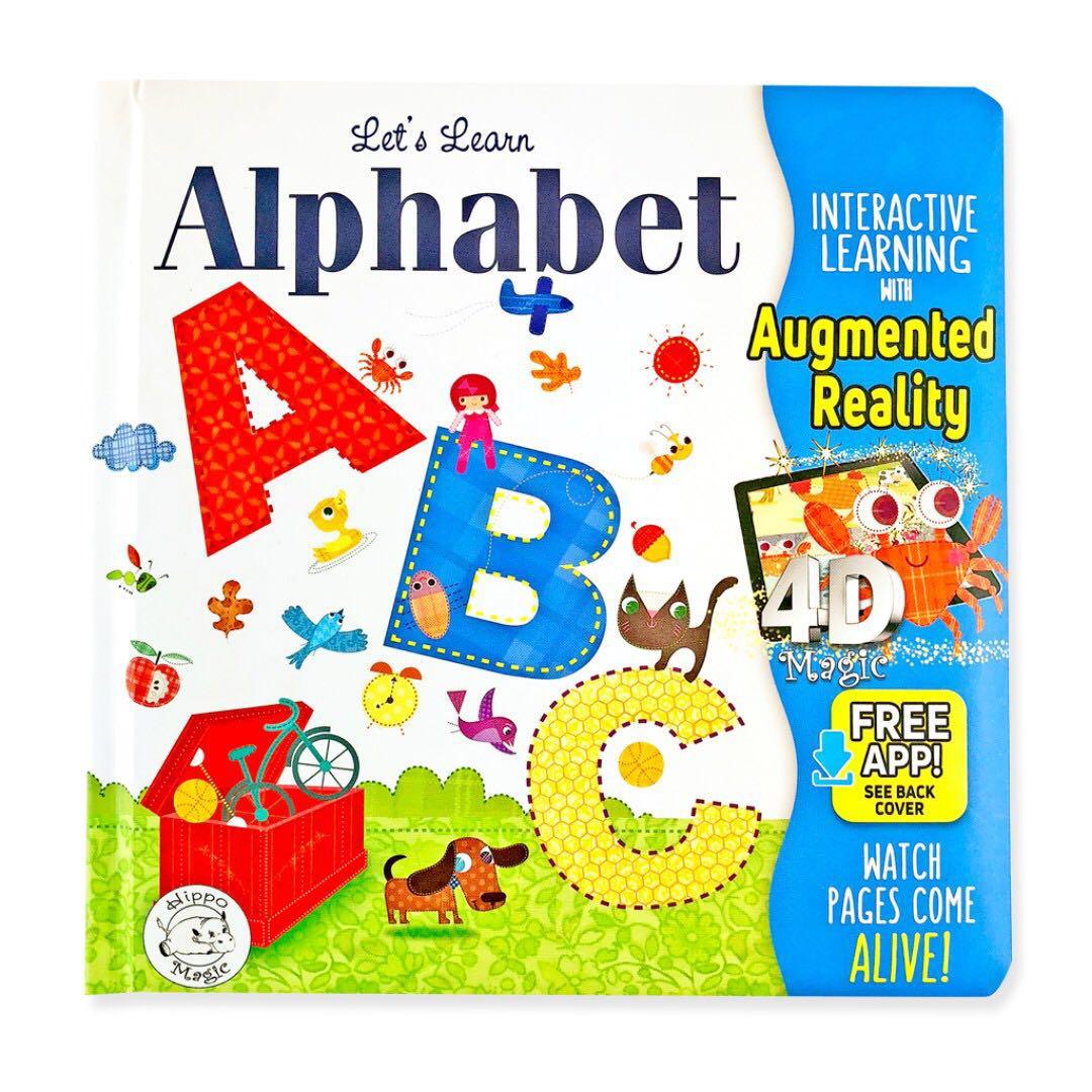 (PO) Let's Learn Alphabet ABCs - AR Interactive book, Hobbies & Toys ...