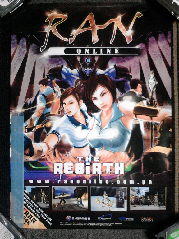 RAN Online Game Poster, Hobbies & Toys, Toys & Games on Carousell