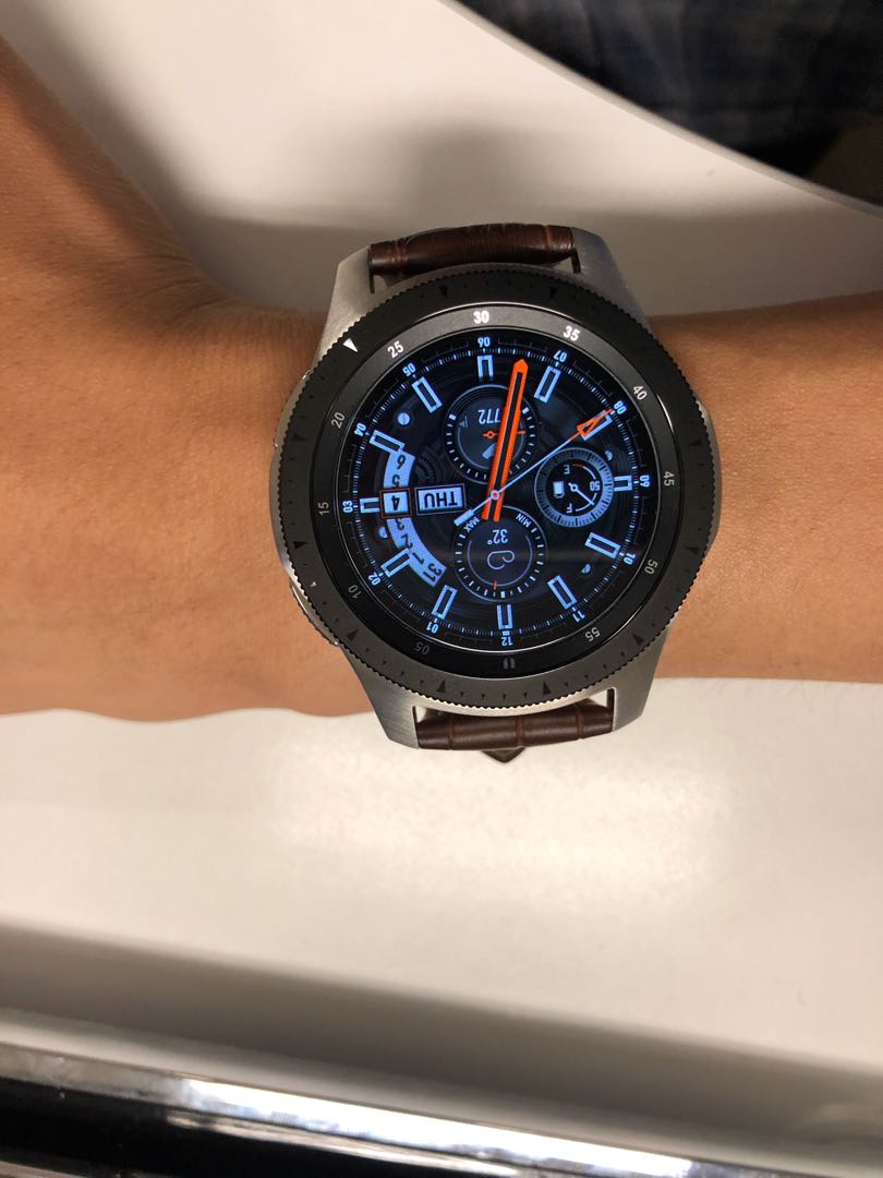 Samsung Galaxy Watch 46mm Silver, Mobile Phones & Gadgets, Wearables ...