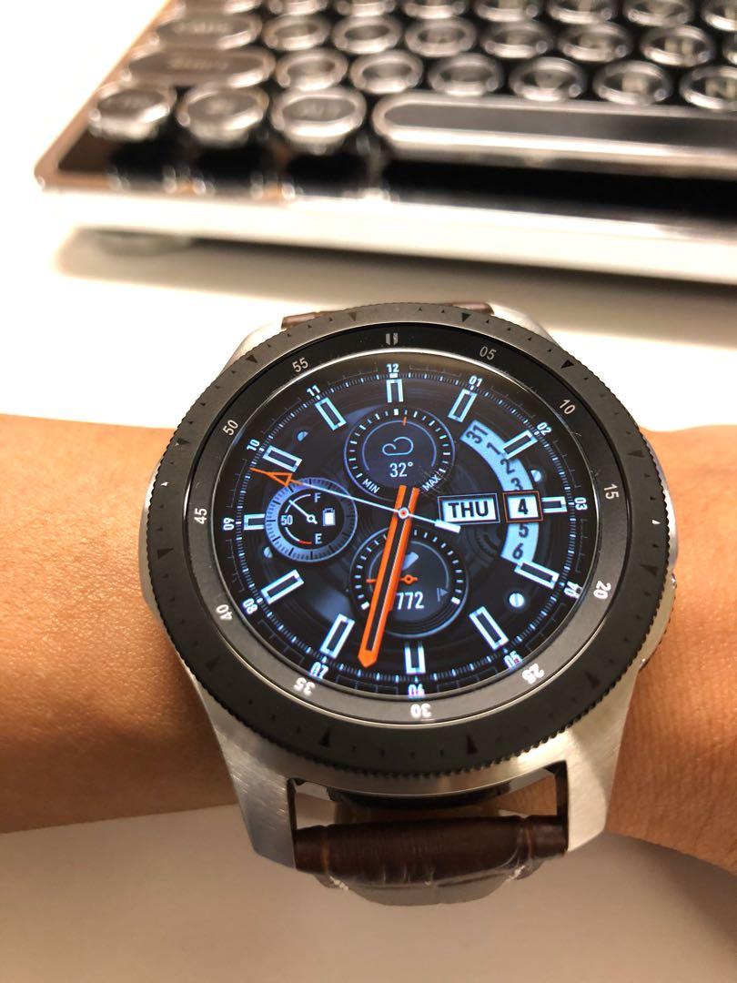 Samsung Galaxy Watch 46mm Silver, Mobile Phones & Gadgets, Wearables ...